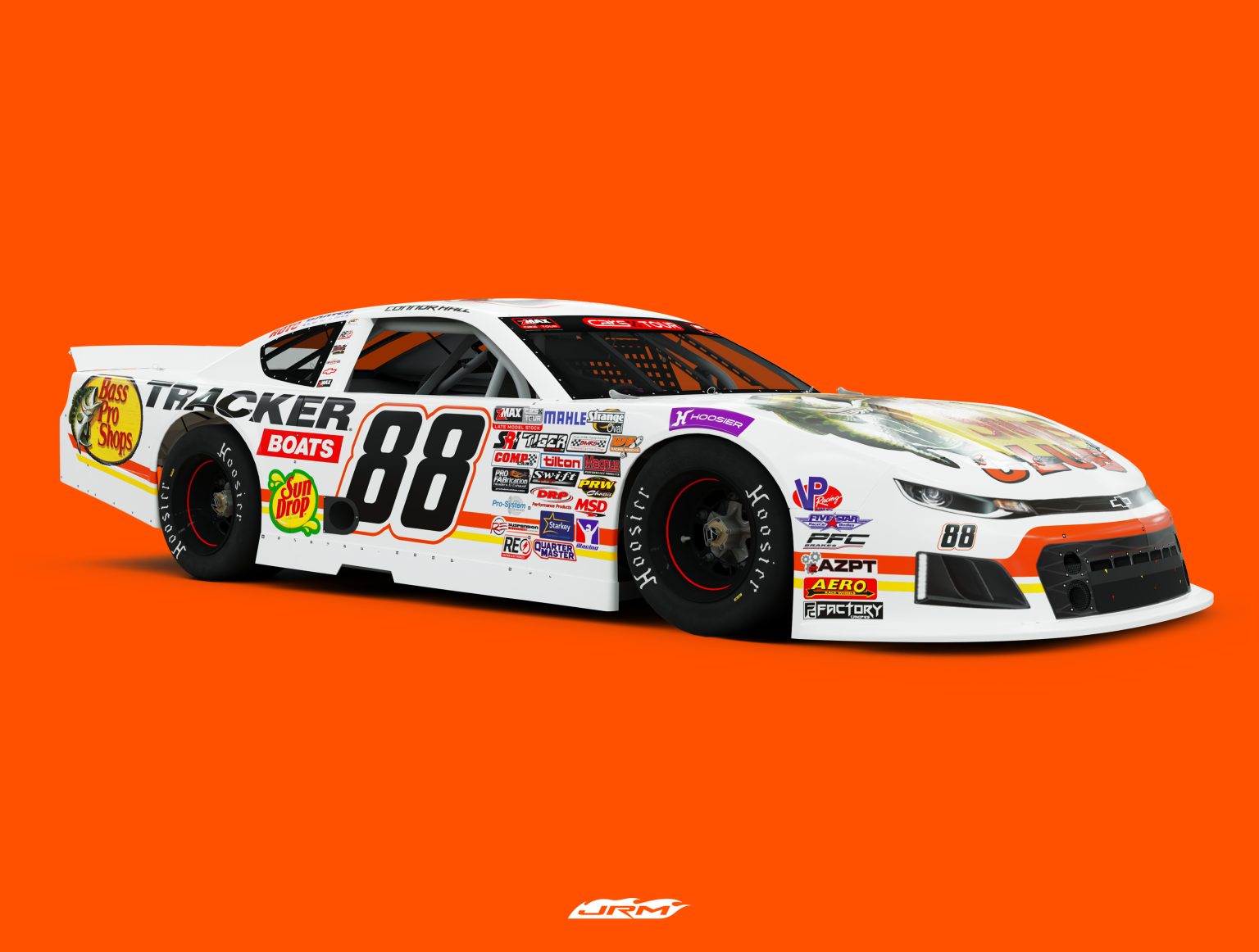 All Angles: No. 88 Bass Pro Shops Chevrolet Late Model - JR Motorsports