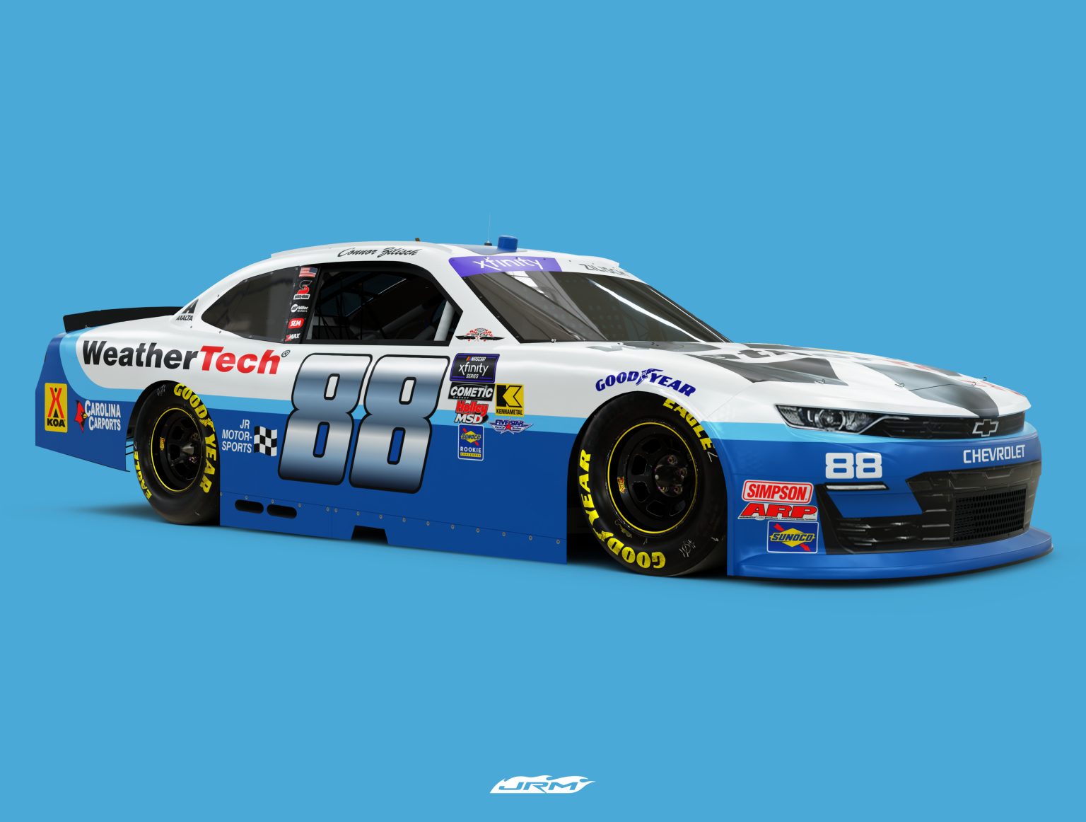 All Angles: No. 88 WeatherTech Throwback Chevrolet - JR Motorsports
