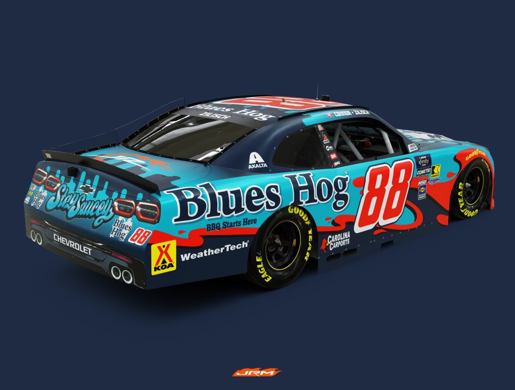 All Angles: No. 88 Blues Hog Chevrolet - JR Motorsports