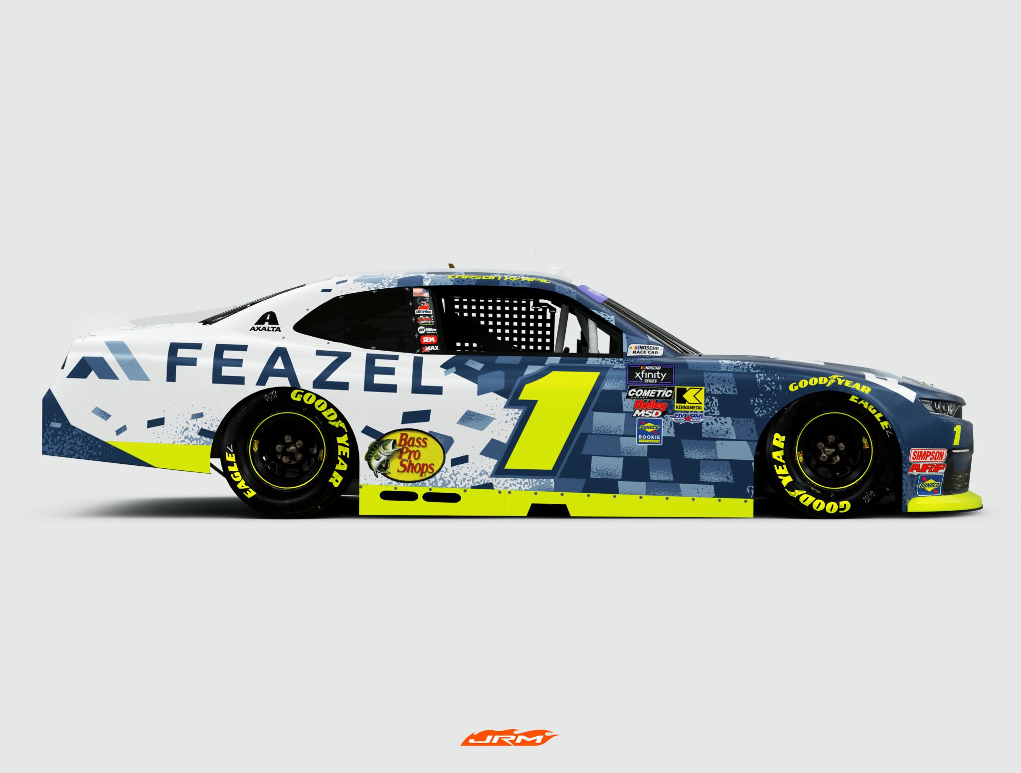 All Angles: No. 1 FEAZEL Roofing Chevrolet - JR Motorsports
