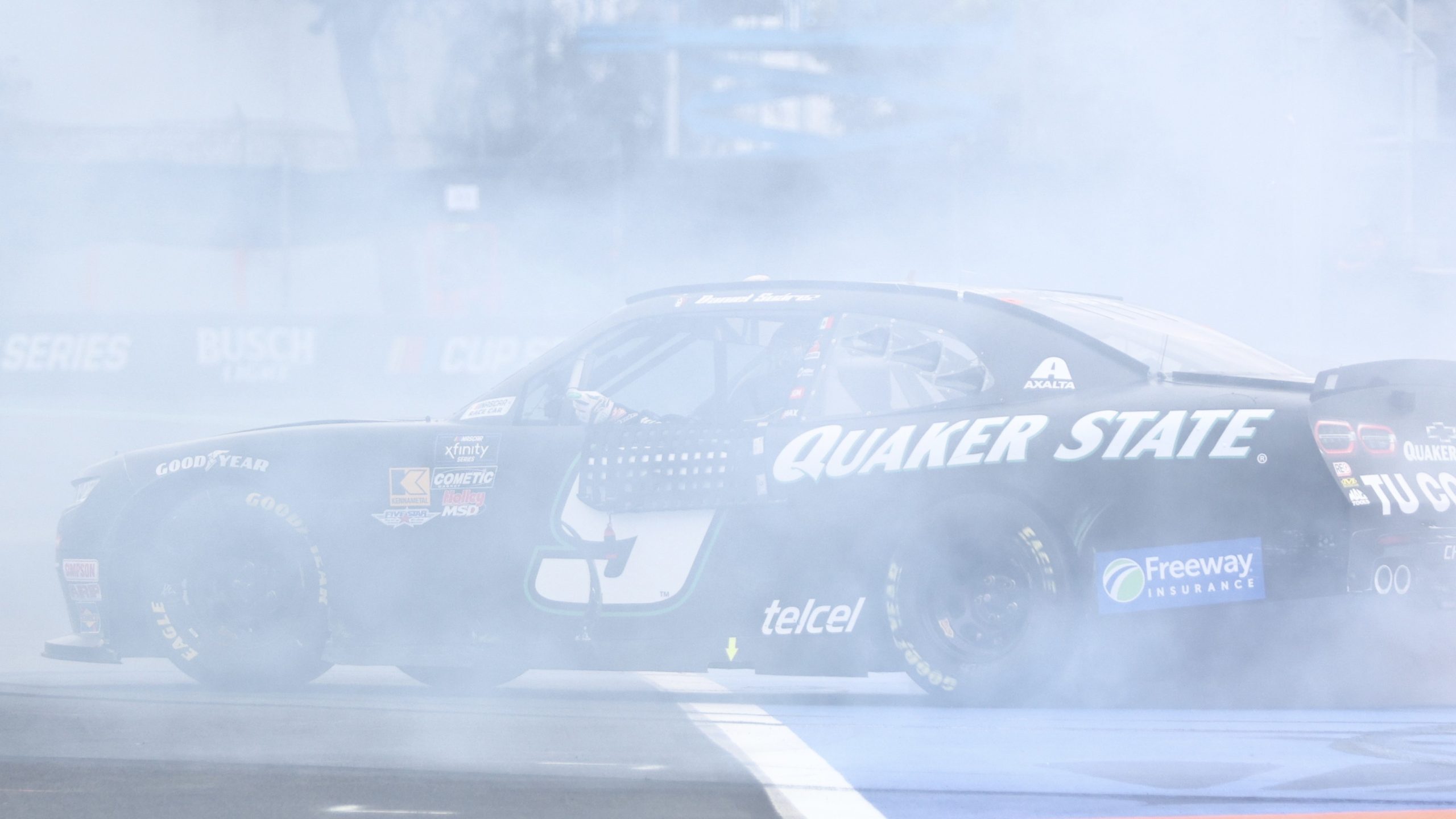 Suarez Drives Backup Car to Victory in Mexico for JRM - JR Motorsports