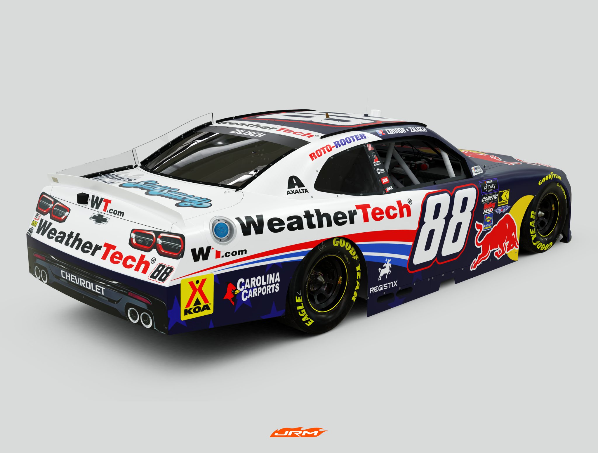 All Angles: No. 9 | No. 88 WeatherTech / Red Bull Chevrolets - JR ...