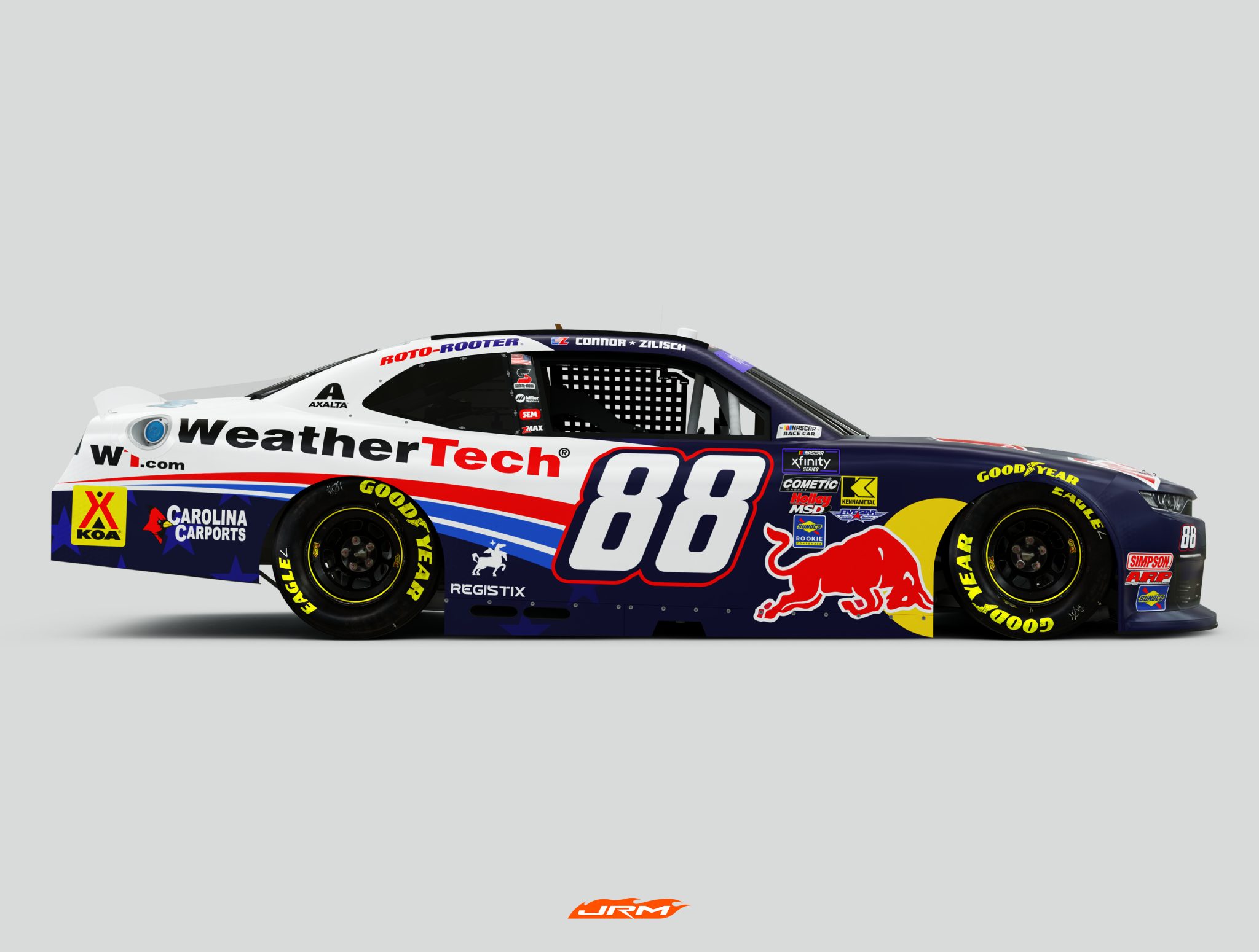All Angles: No. 9 | No. 88 WeatherTech / Red Bull Chevrolets - JR ...