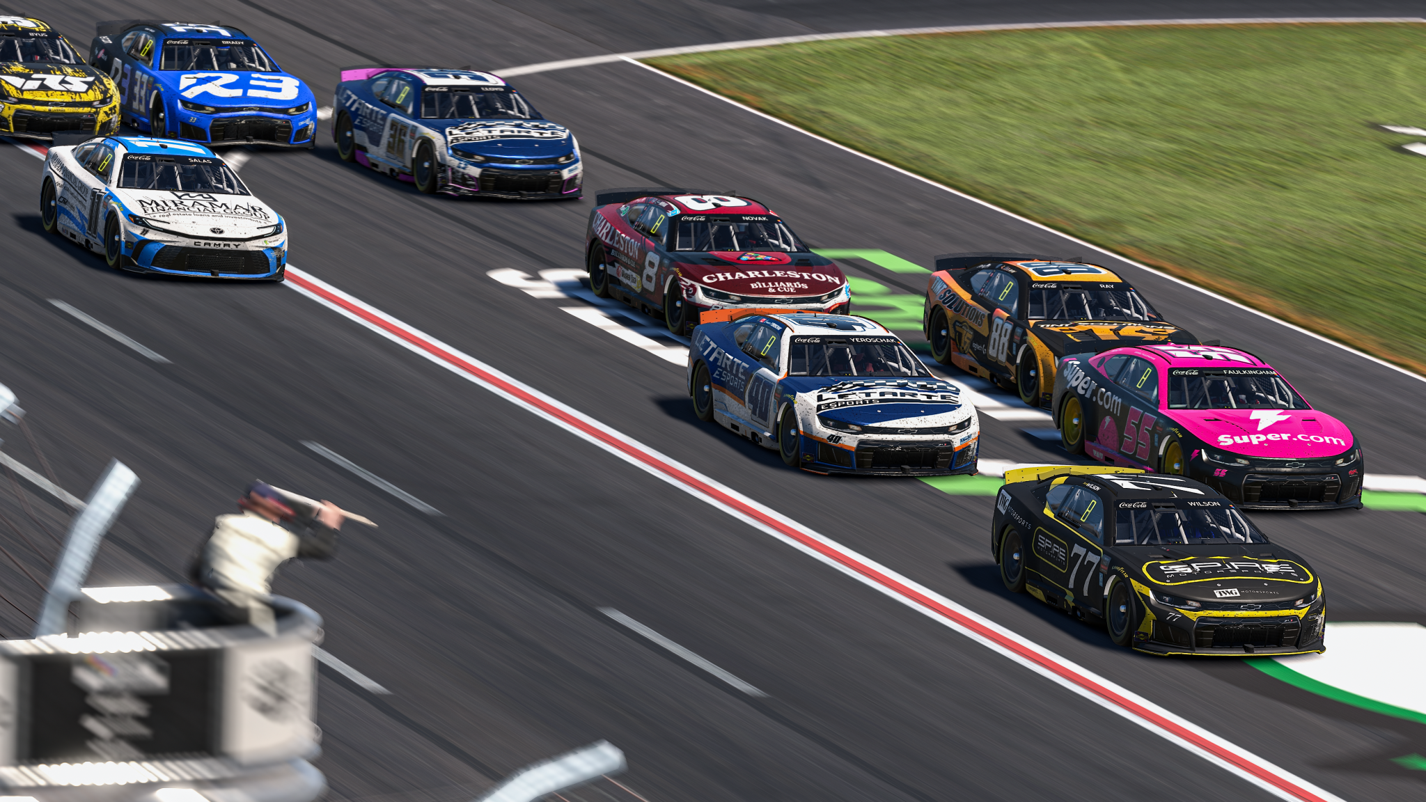 Ray, Novak Post Top-5 Finishes for JRM in eNASCAR Coca-Cola iRacing ...
